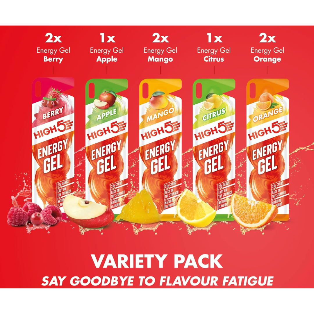 Buy High5 Vegan Friendly Energy Gel Mixed 8 Pack | Aid Station