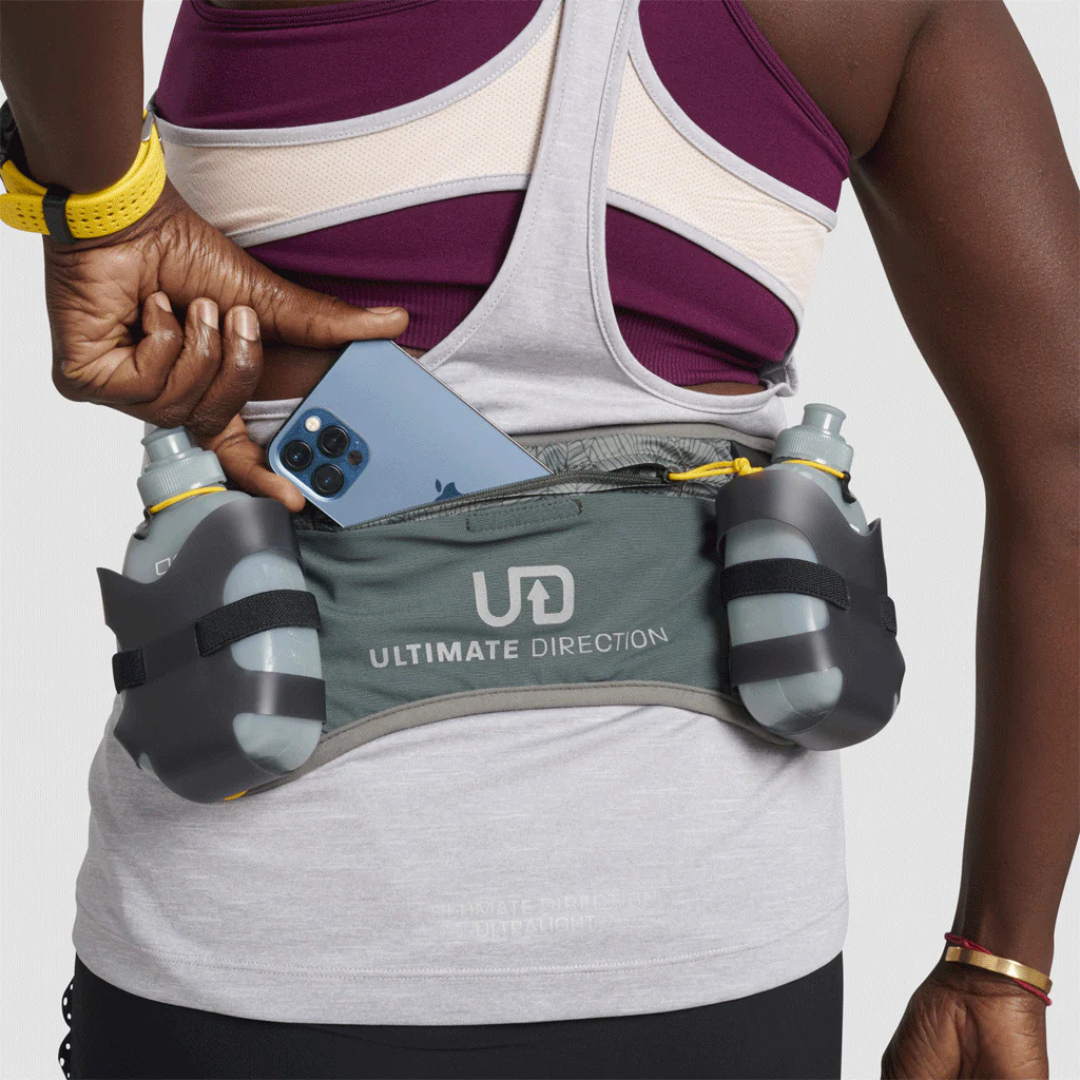 Ultimate Direction - Access 600 Hydration Running Belt - Verdant – Aid ...