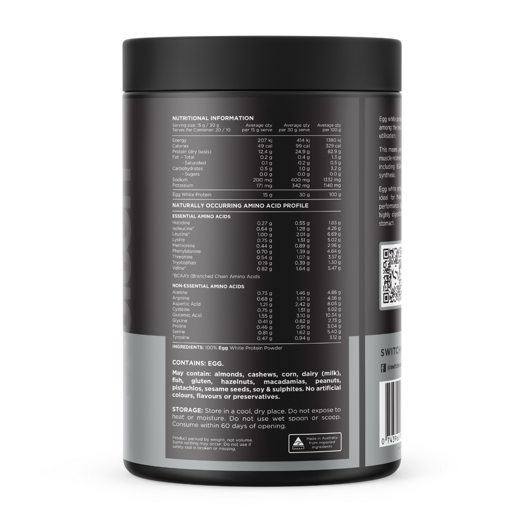 Buy Switch Nutrition - Egg White Protein For Recovery | Aid Station